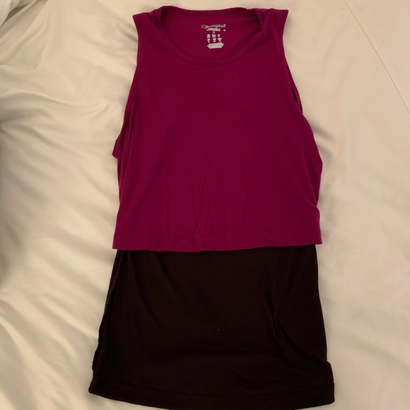 Champion | Tops | Layered Champion Workout Top Size S Nwot | Poshmark